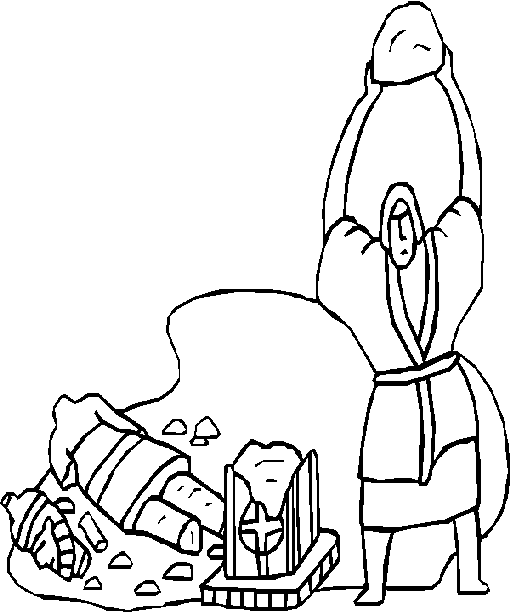 Gideon Fleece Coloring Page Coloring Pages